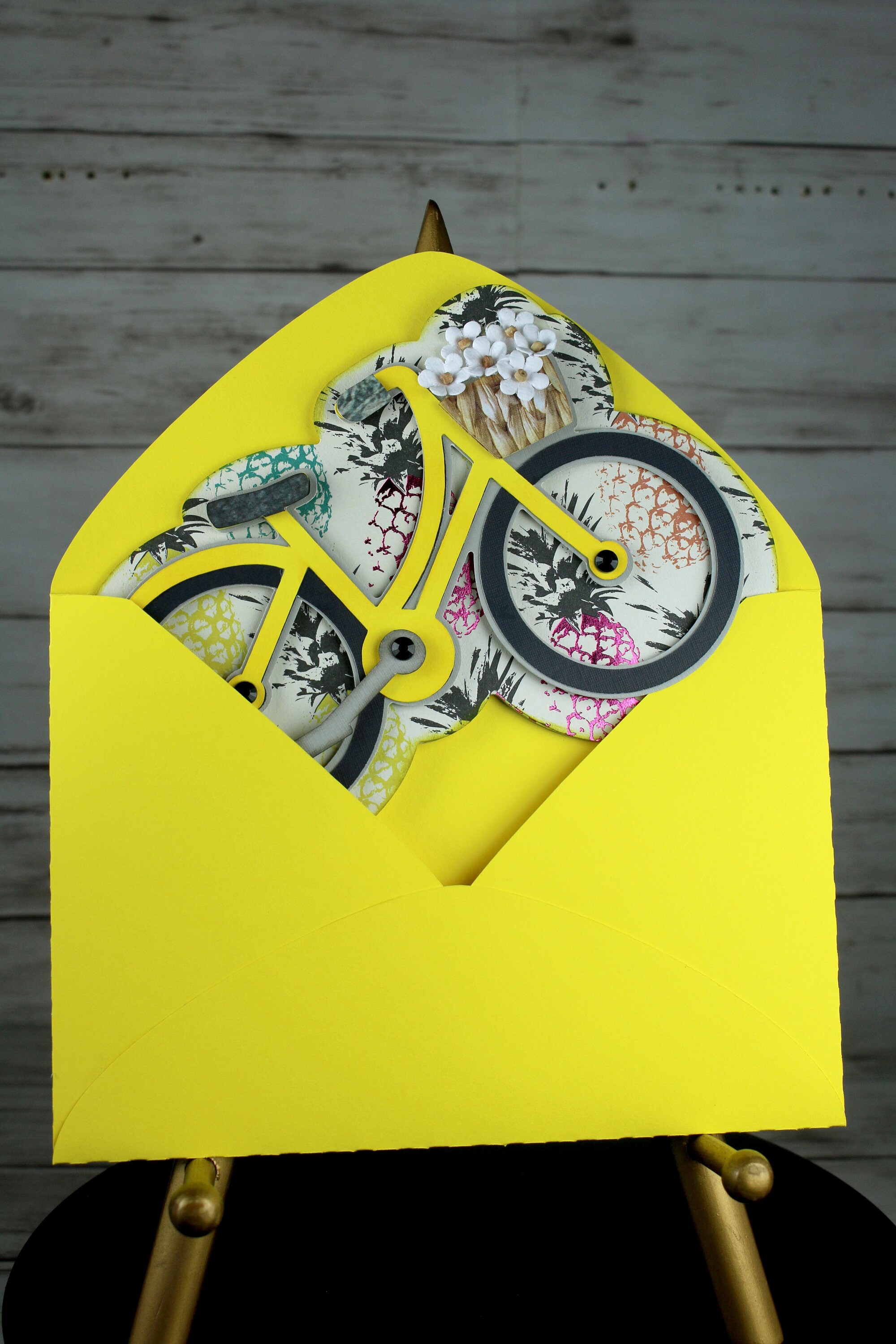 Bicycle 3-D Greeting Card Bike Biker Biking FREE - Etsy