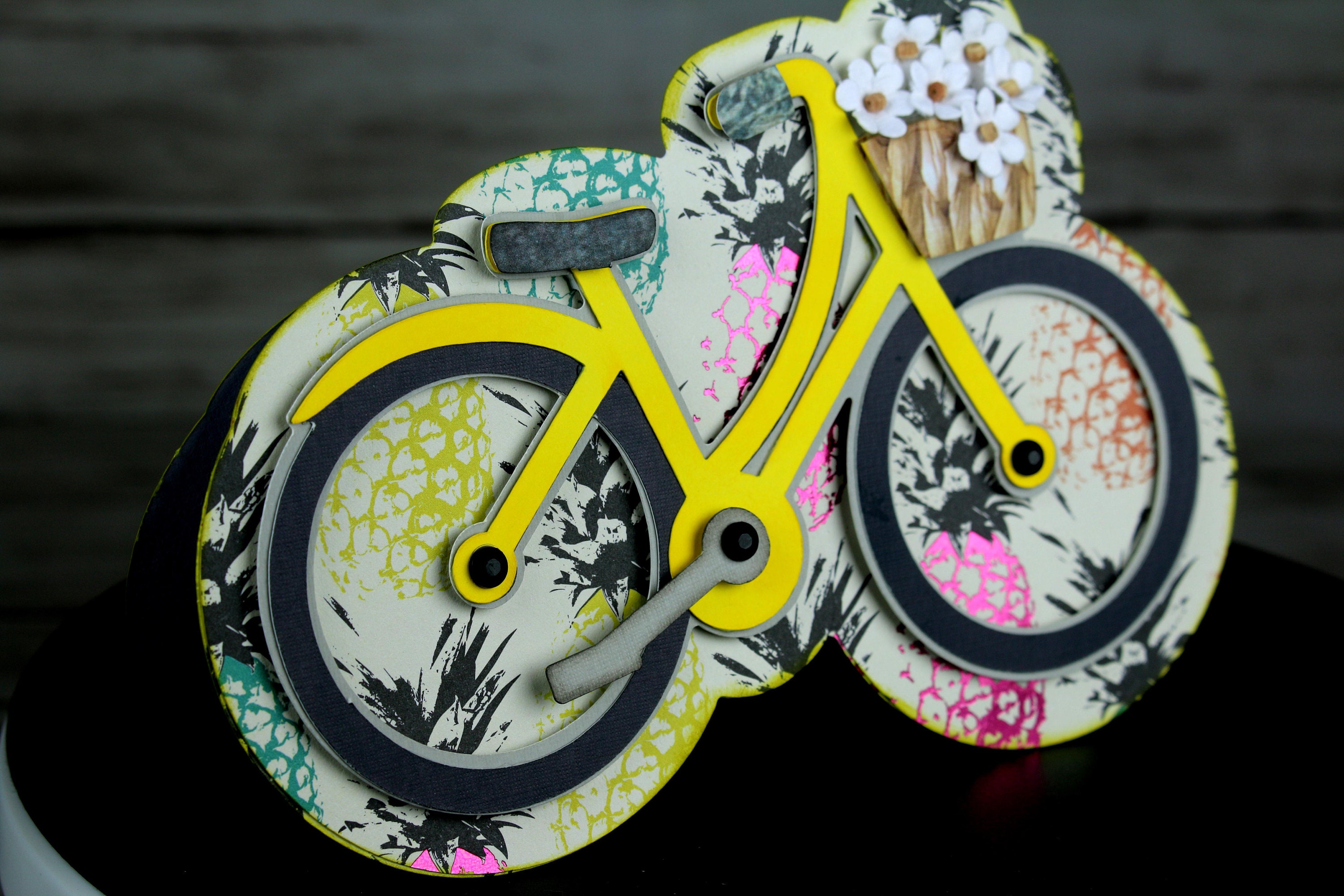 Bicycle 3-D Greeting Card Bike Biker Biking FREE - Etsy