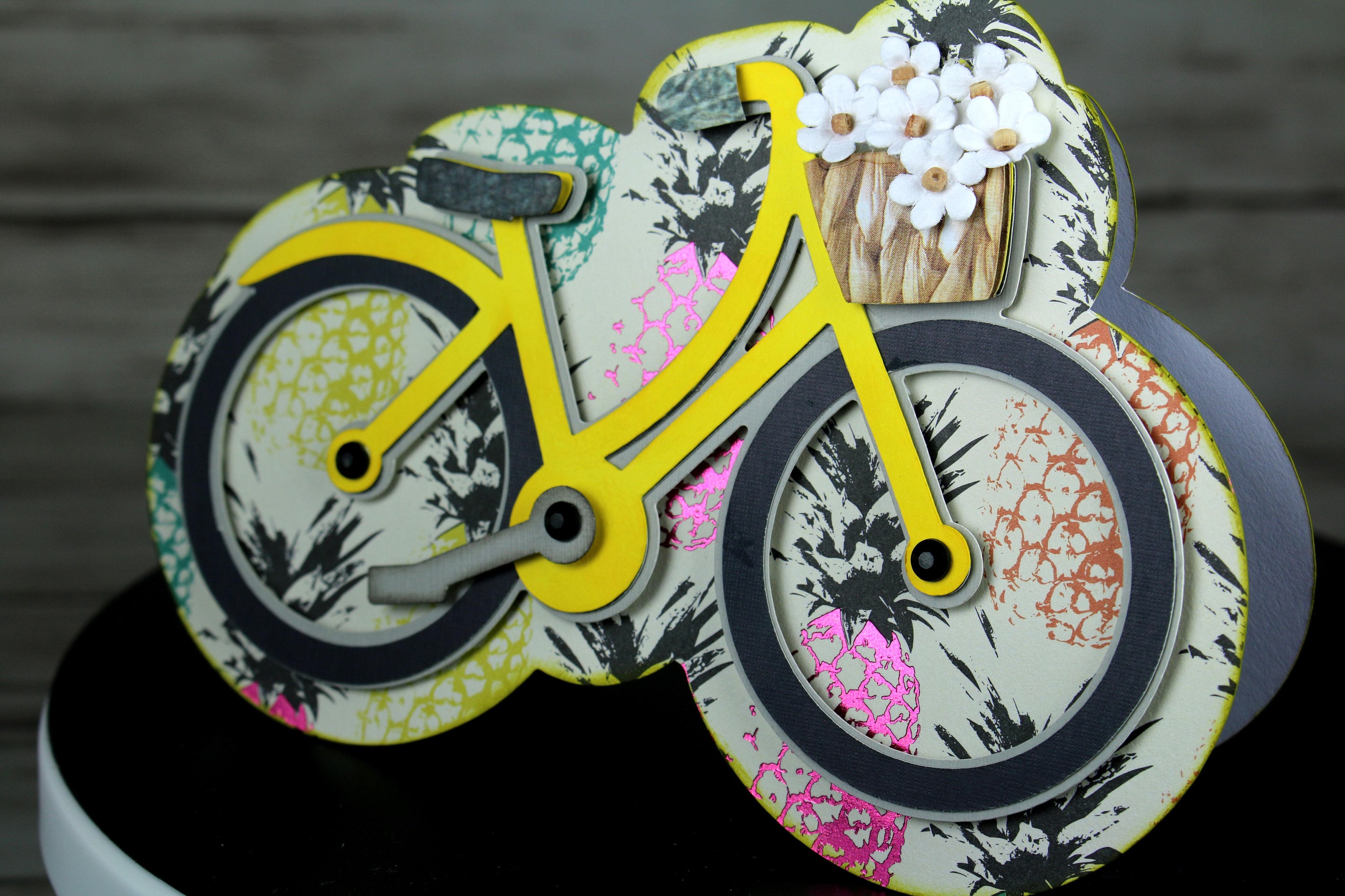 Bicycle 3-D Greeting Card Bike Biker Biking FREE - Etsy