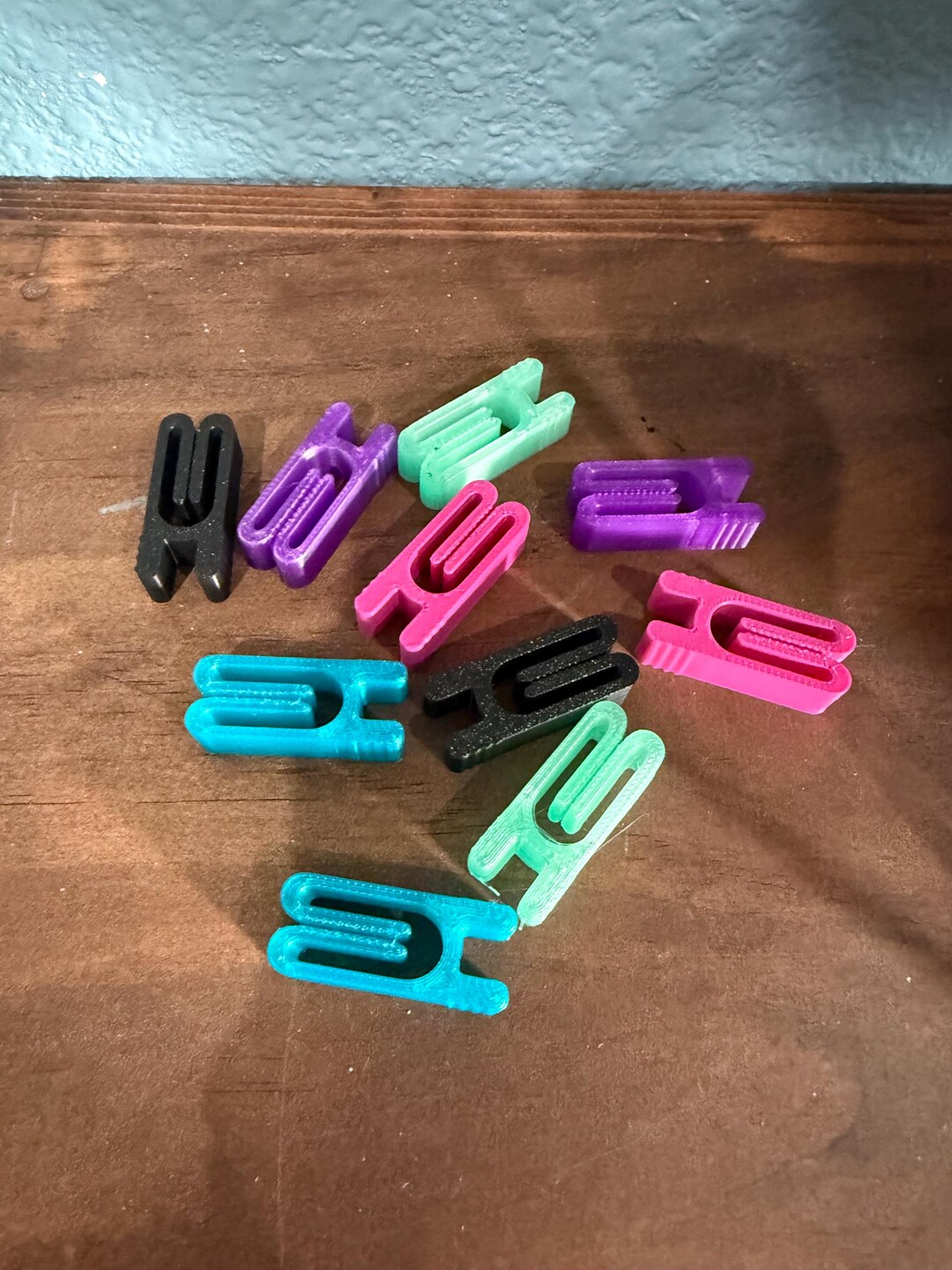 10 Pack - 3D Printed Chip Bag Clips - Single Colors or Assorted - Etsy
