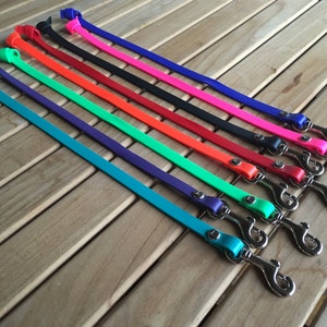 1/2" Biothane Long Line Dog Leash ( With Handle ). Waterproof & Mud ...