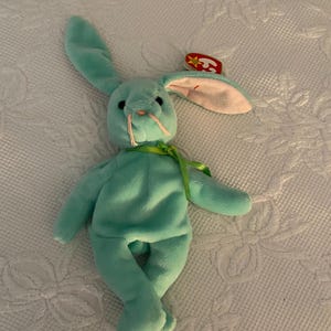 Ty Beanie Babies Collection, A Pair of Bunnies “hippity & Hoppity ...