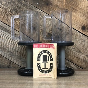 Set/2 Beer Bell Steins / Vintage Barbell Beer Mugs / Retro - Etsy