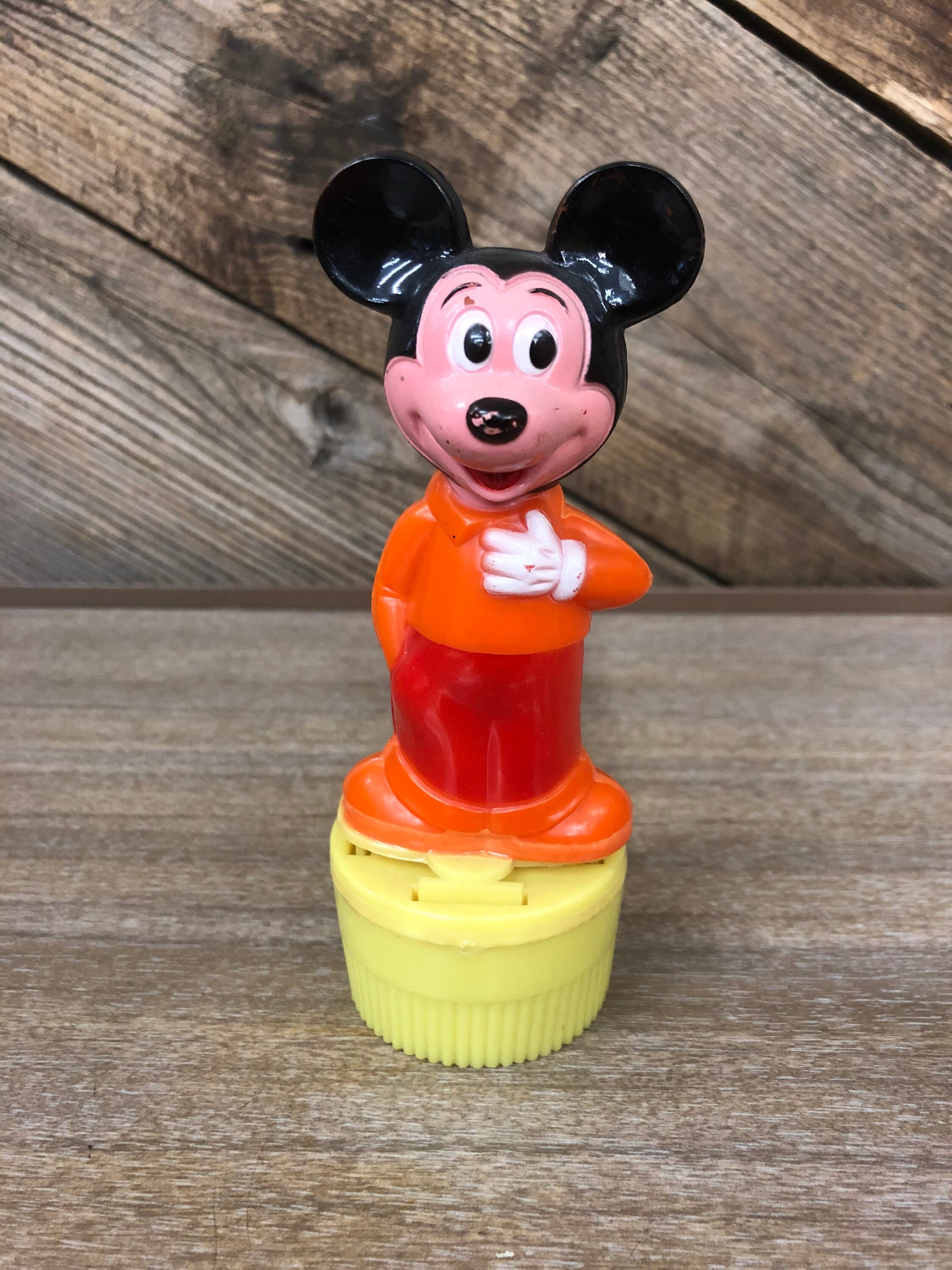 Mickey Mouse Bubble Pipe Toy / Vintage Disney Hong Kong - Etsy