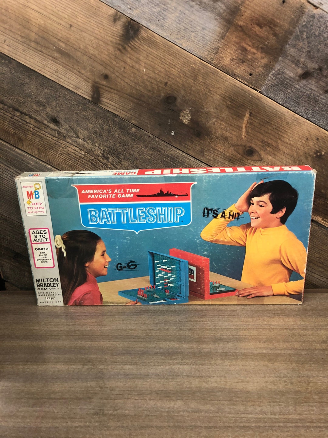 Battleship Game 1967 / Vintage Milton Bradley Battleship Game / Retro ...