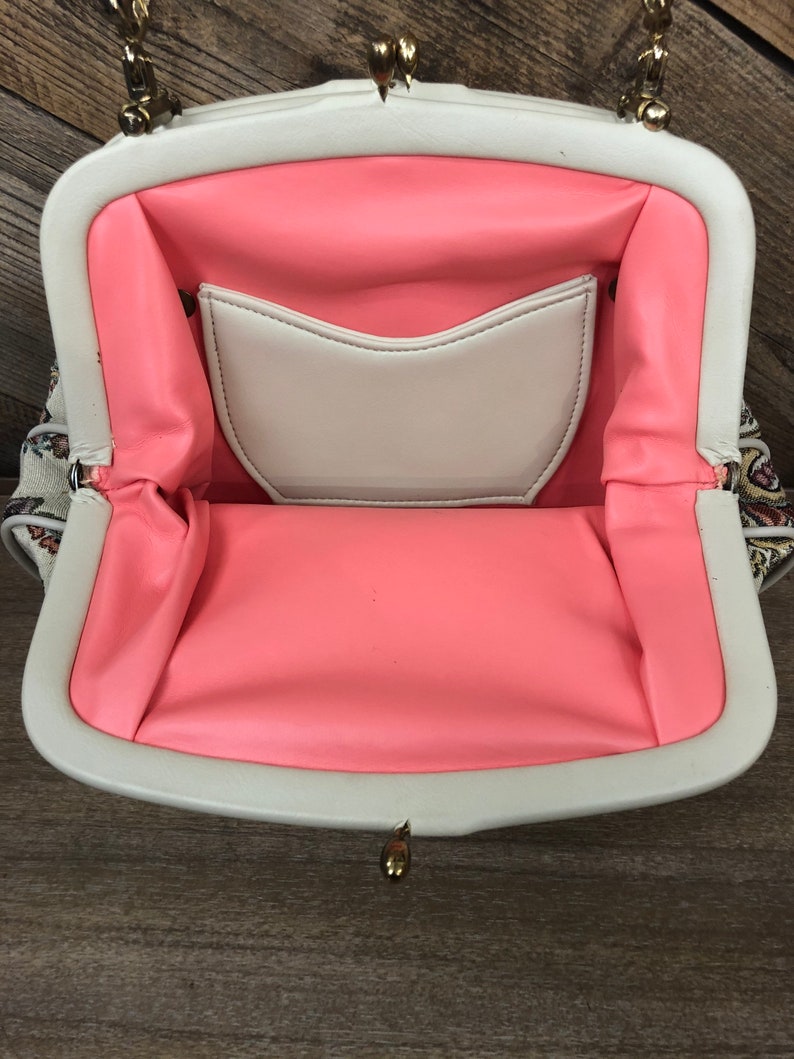 Paisley Print Handbag / Lou Taylor Miami Paisley Purse / - Etsy