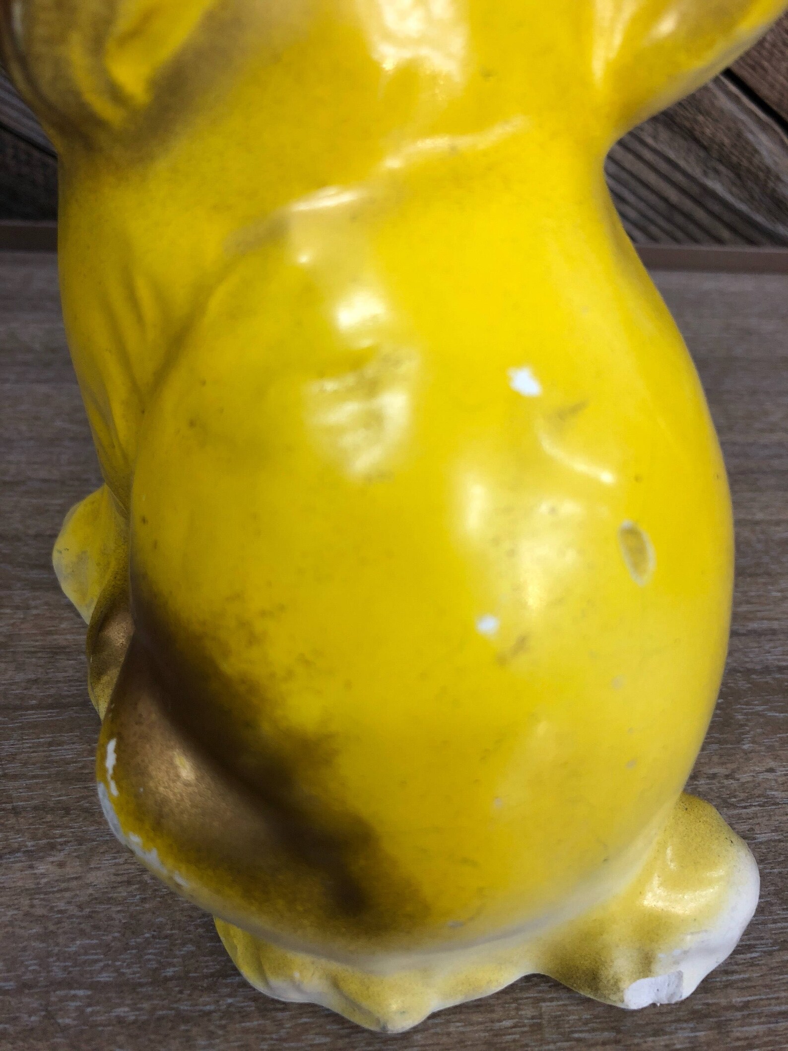 Chalkware Cocker Spaniel Figurine - Etsy
