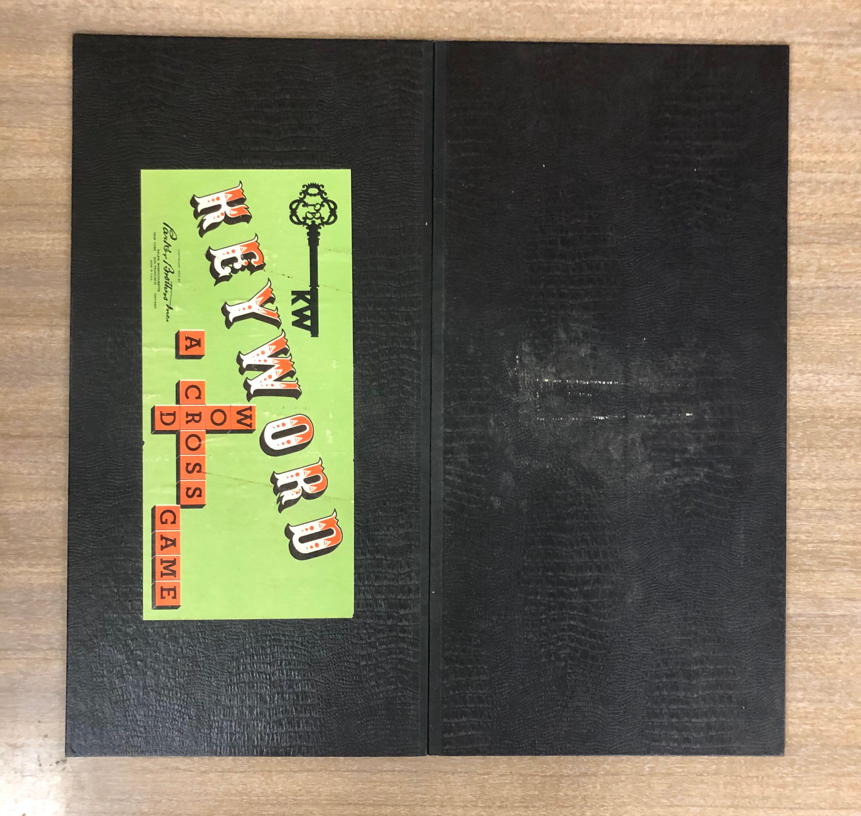 Keyword Board Game 1953 / Vintage Parker Brothers Keyword - Etsy