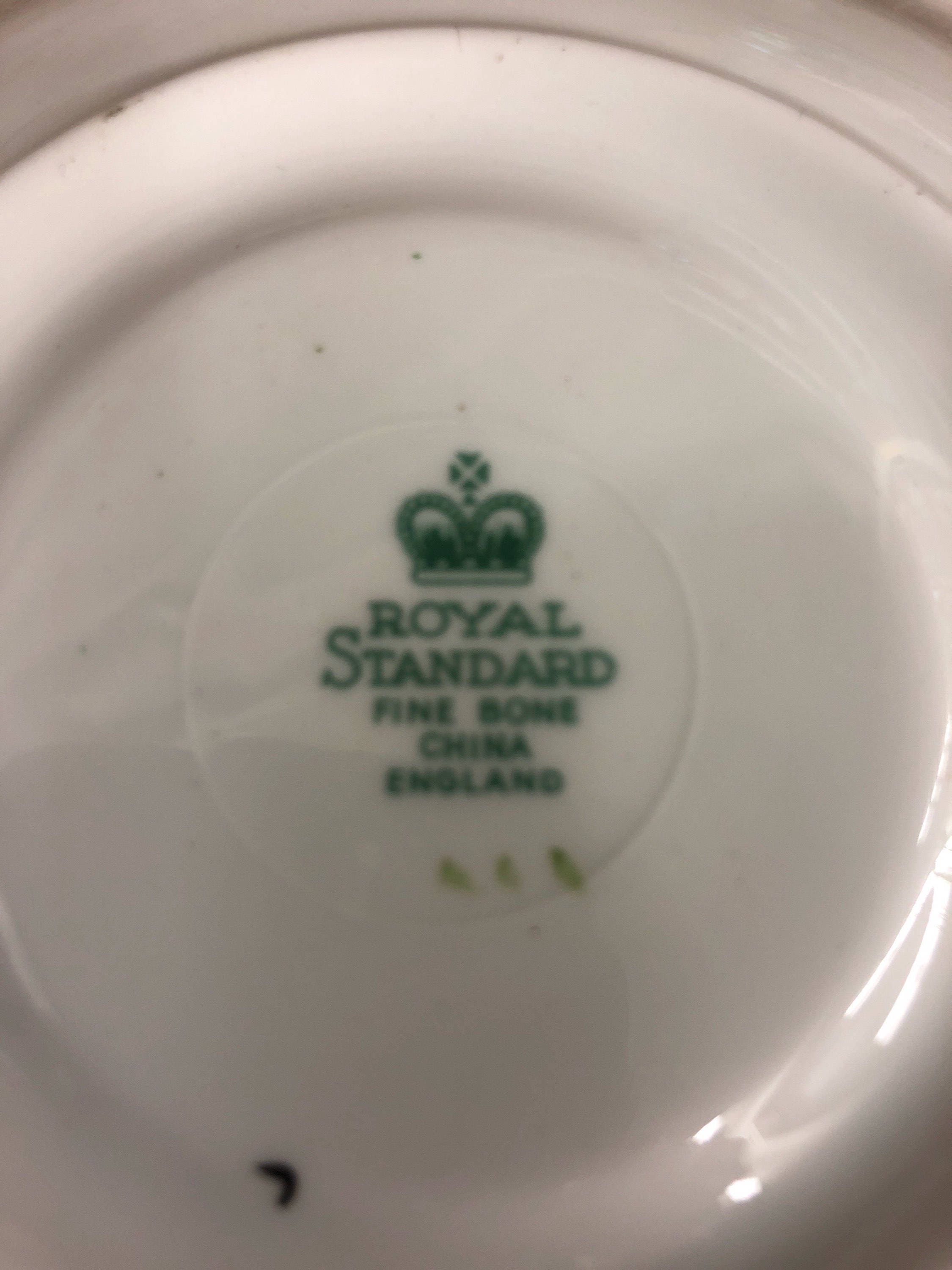 Royal Standard Fruit Teacup & Saucer | Etsy