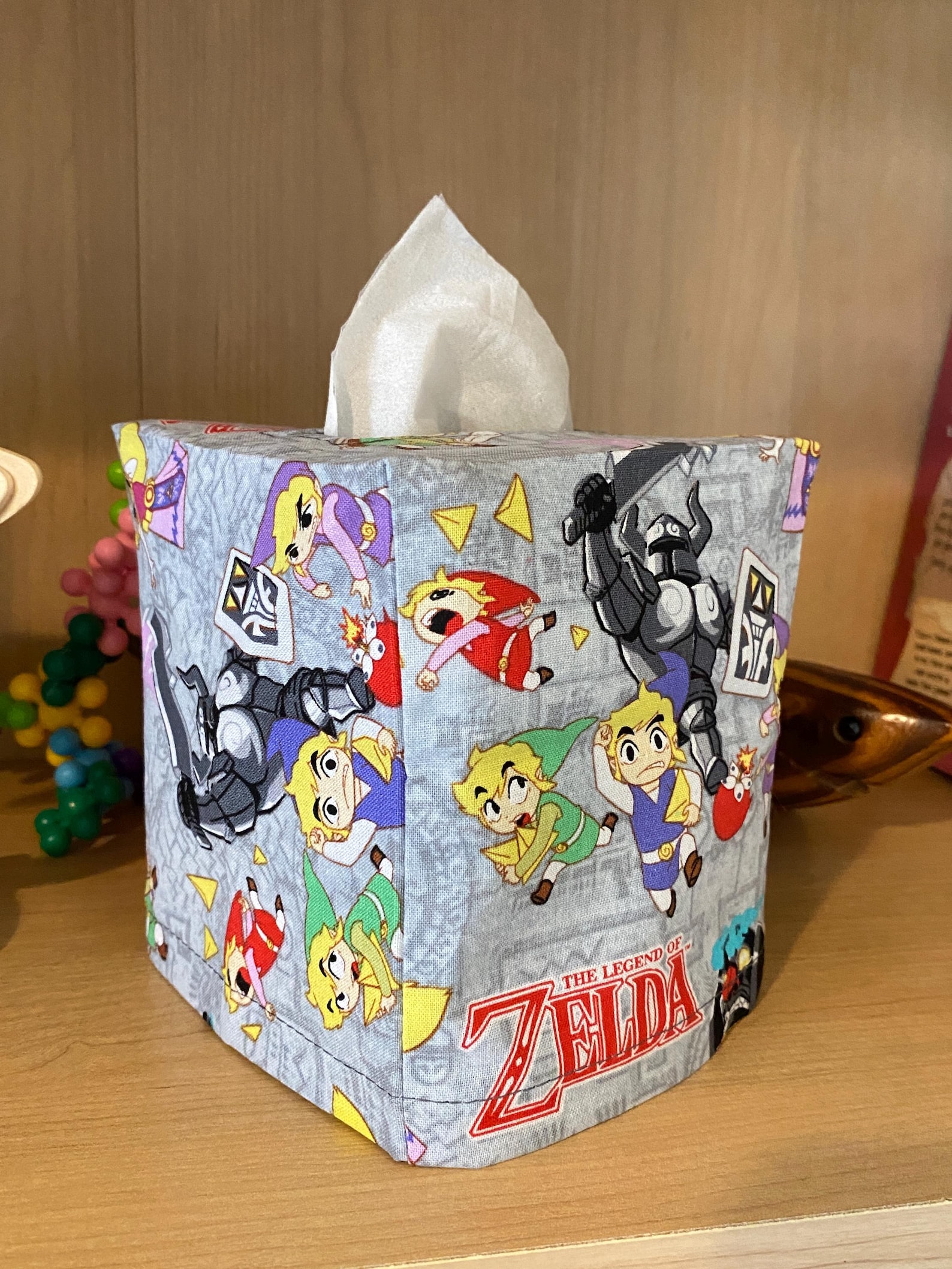 Cotton Tissue Box Cover. Square Tissue Box Cover. Tissue Box Cover ...