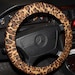 Leopard Steering Wheel Cover - Animal Print Wheel Cover - Car ...