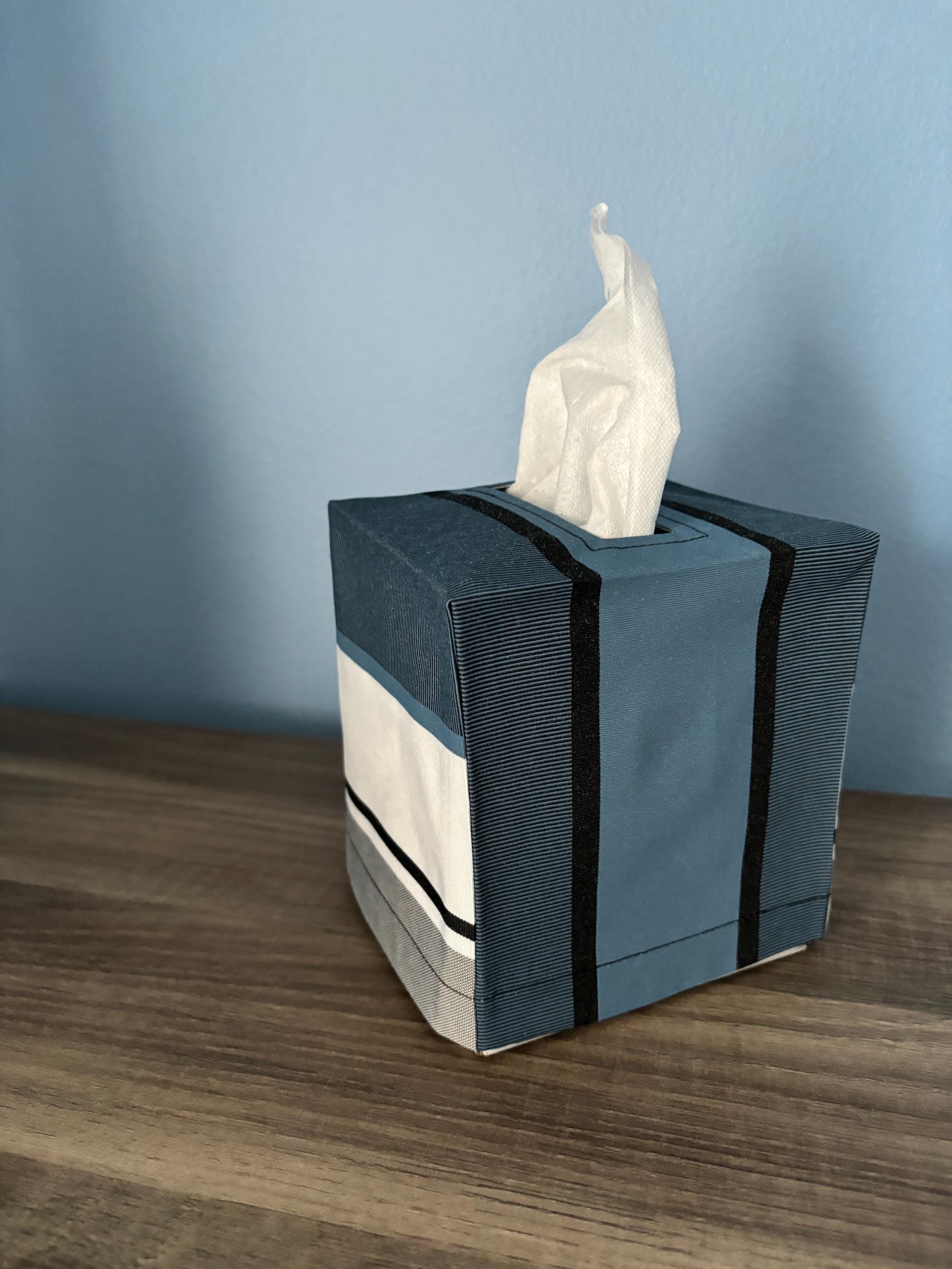 Fabric Tissue Box Cover. Square Tissue Box Cover. Tissue Box Cover ...