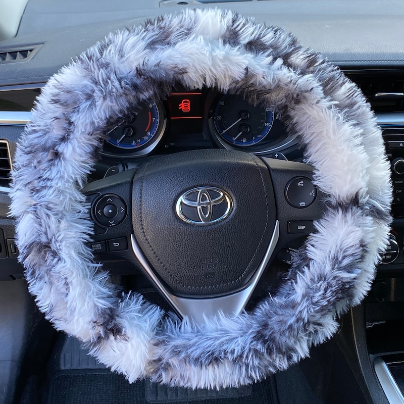 Fur Plush Steering Wheel Cover - Etsy