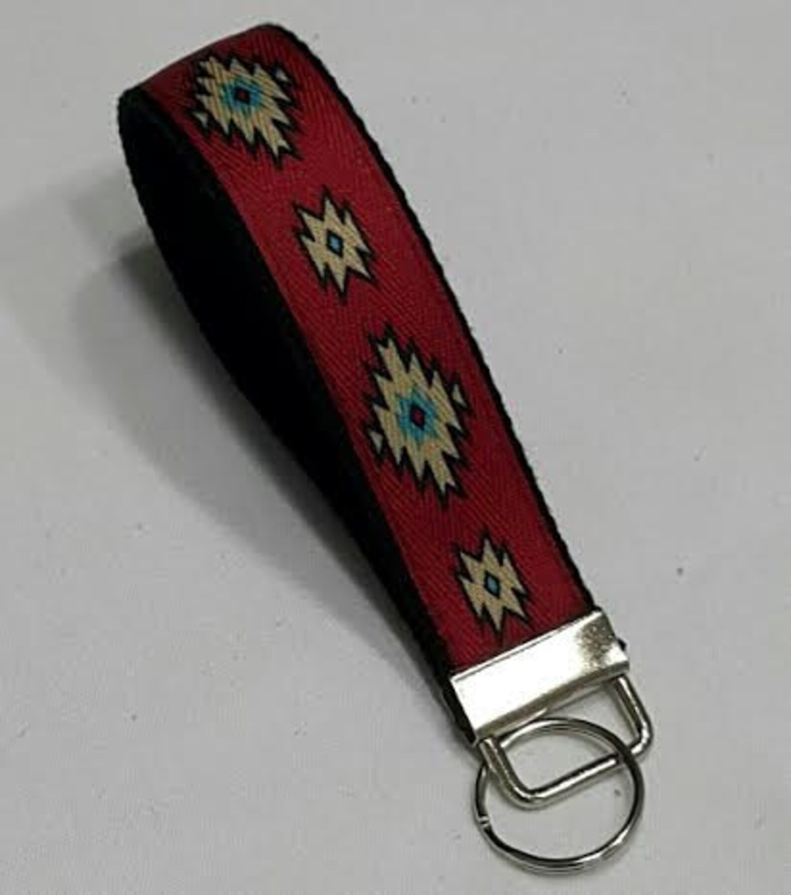 Tribal Key Fob Wristlet / Aztec Key Fob / Tribal Key Wristlet - Etsy