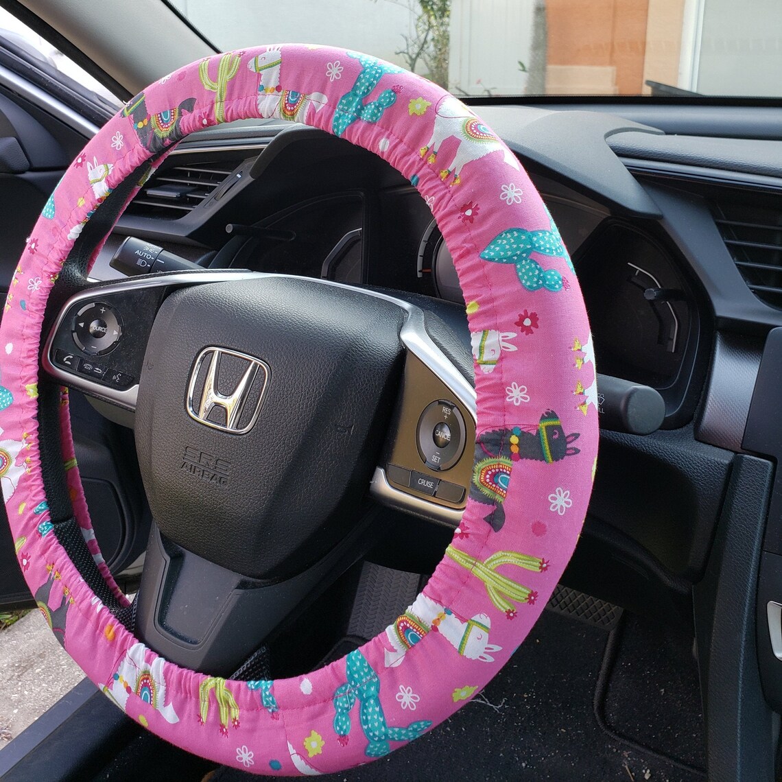Llama Animal Print Steering Wheel Cover/indian Tribal Print Cover ...