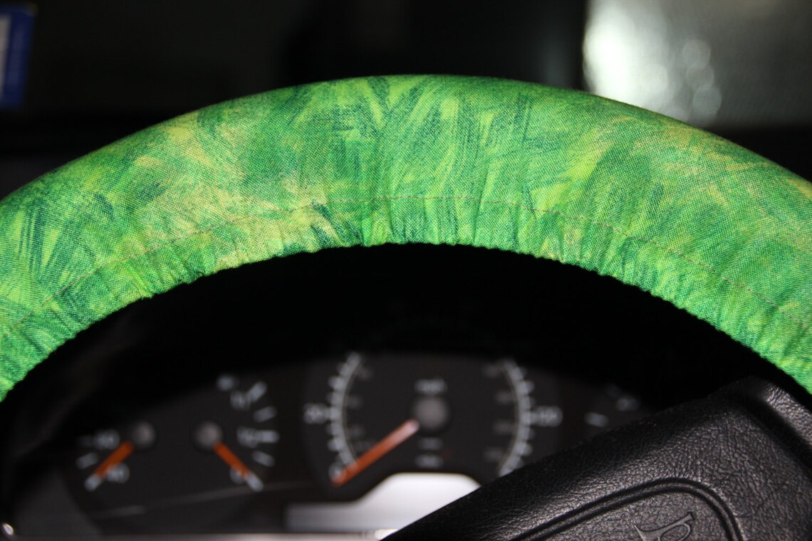 SALE) Green Camouflage Wheel Cover. Steering Wheel Cover .womens Wheel ...