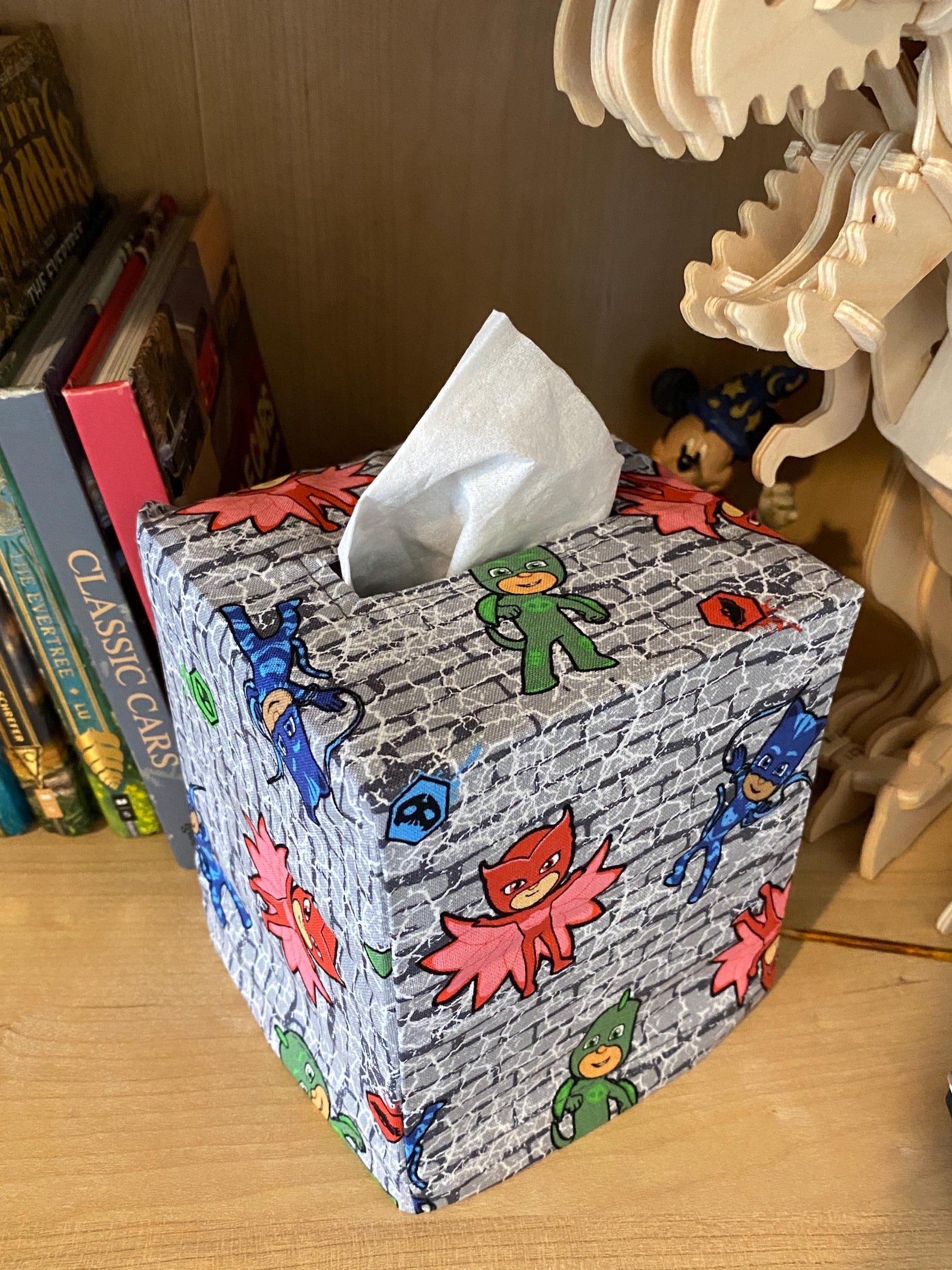 Cotton Tissue Box Cover. Square Tissue Box Cover. Tissue Box Cover ...