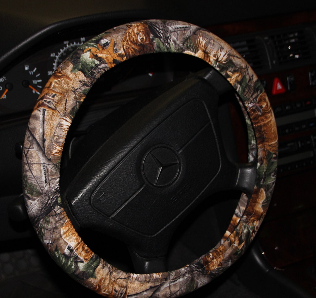 Camouflage Steering Wheel Cover , Men's Wheel Cover, Father's Day Gift ...