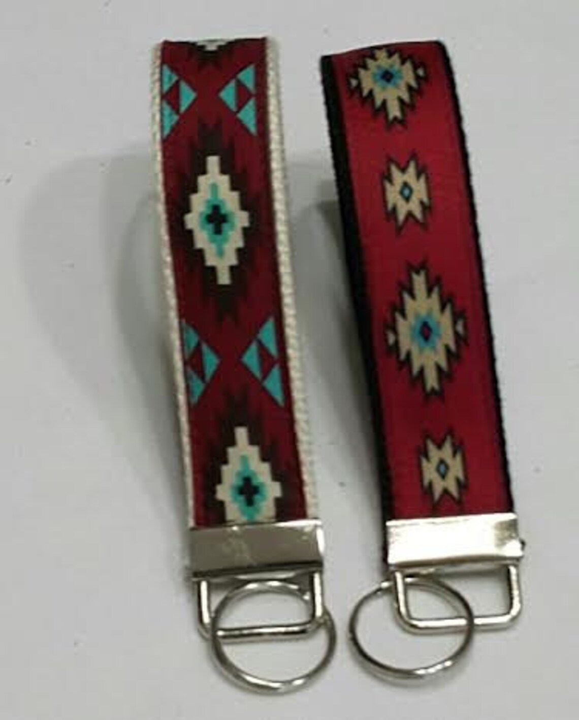 Tribal Key Fob Wristlet / Aztec Key Fob / Tribal Key Wristlet - Etsy