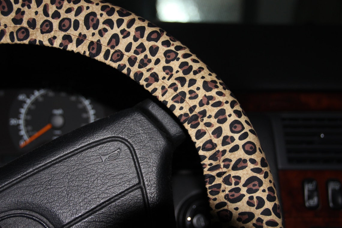 Animal Print Wheel Cover /leopard Wheel Cover /seat Belt and | Etsy