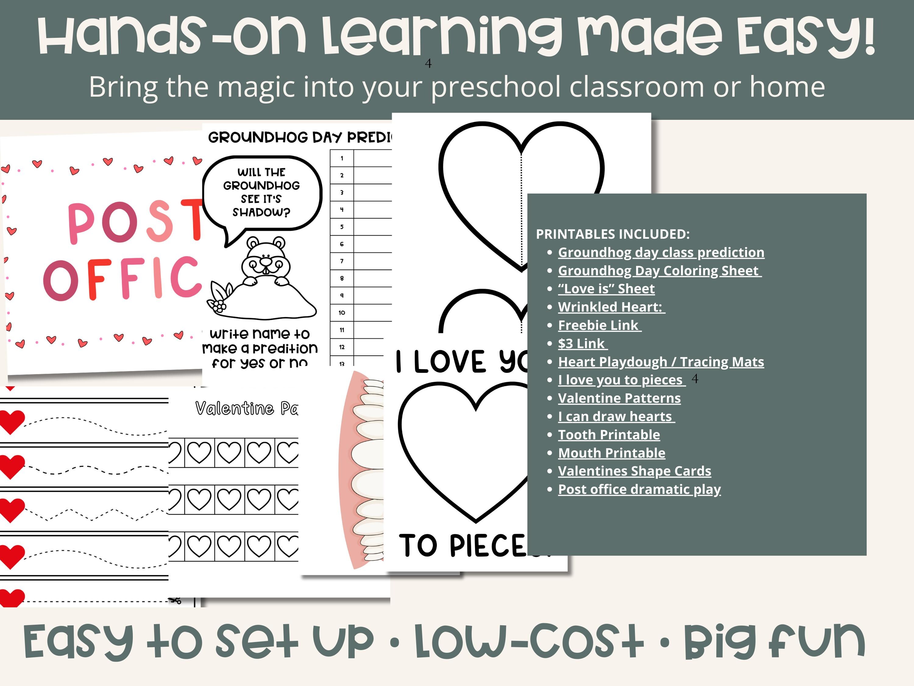 February Preschool Curriculum / Daycare / Preschool / Prek / Lesson ...