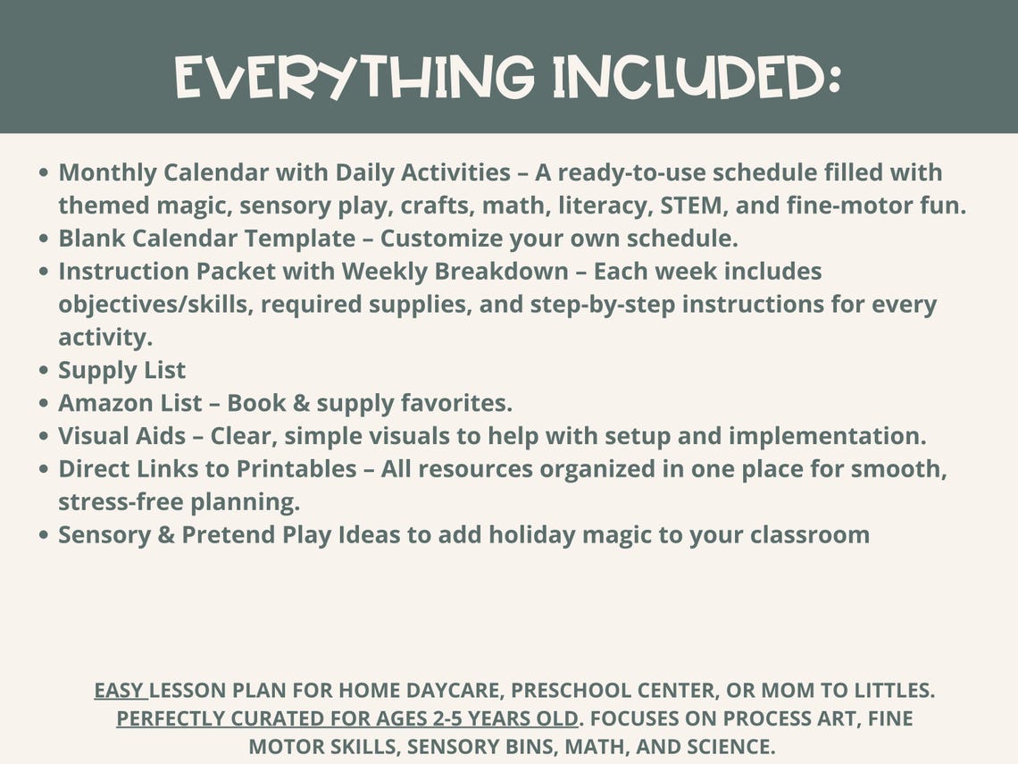 February Preschool Curriculum / Daycare / Preschool / Prek / Lesson ...