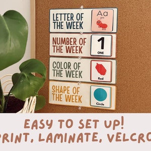 ALL ABOUT TODAY, Classroom Decor, Preschool, Home Daycare, Homeschool ...