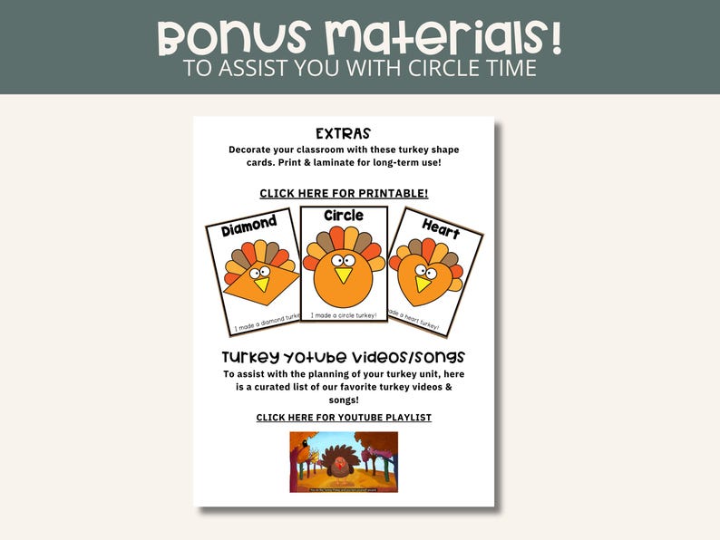 November Curriculum Daycare / Preschool / Prek / Lesson Plan ...