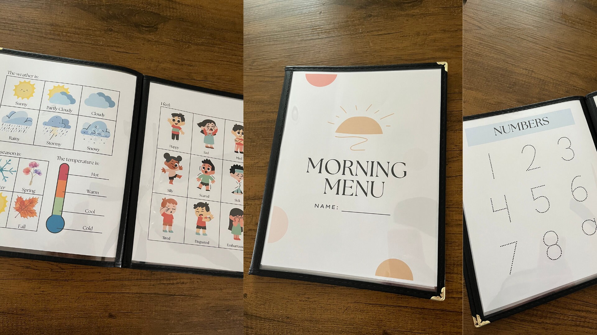 MORNING MENU PRESCHOOL | Homeschool, Prek, Kindergarten Prep, Circle ...