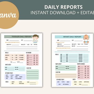 HOME DAYCARE BUNDLE, Parent Handbook, Contracts, Newsletter, Meal Plan ...