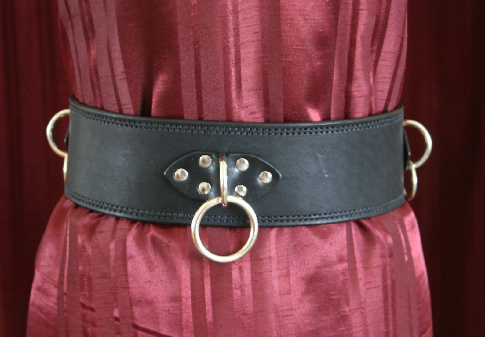 3 Hasp Series Locking Bondage Belt BDSM Leatherotic | Etsy