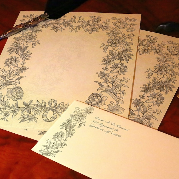 Letter Stationery - Etsy