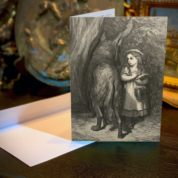 Little Red Riding Hood and Big Bad Wolf - Etsy