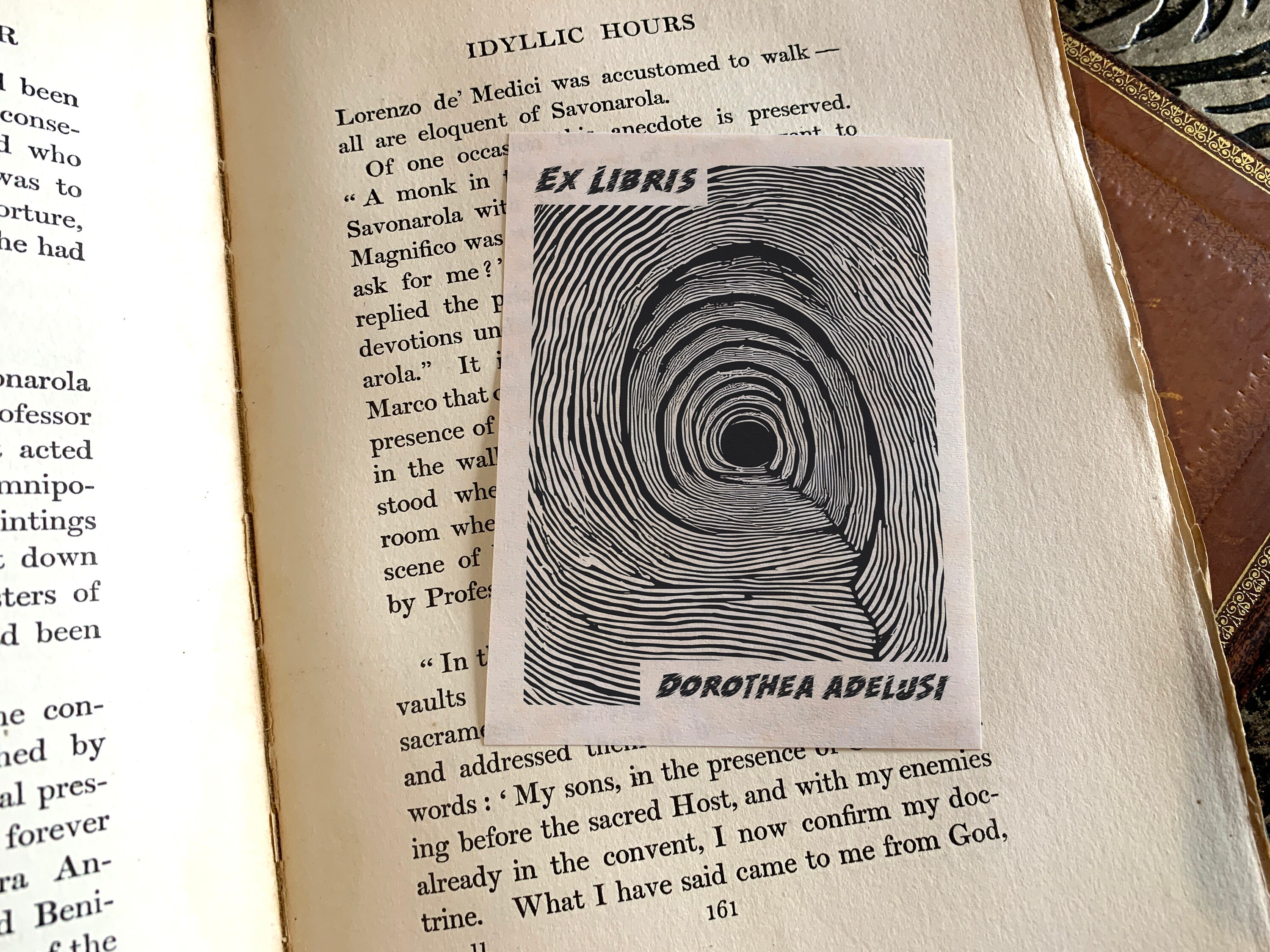 Rabbit Hole Personalized Ex-libris Bookplates Crafted on - Etsy