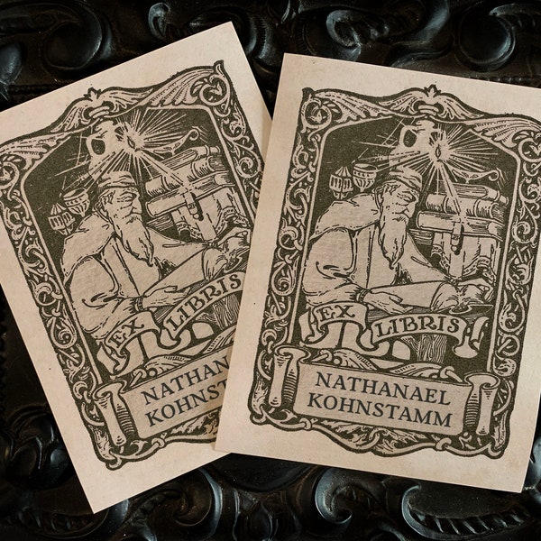 Gummed Bookplates - Etsy