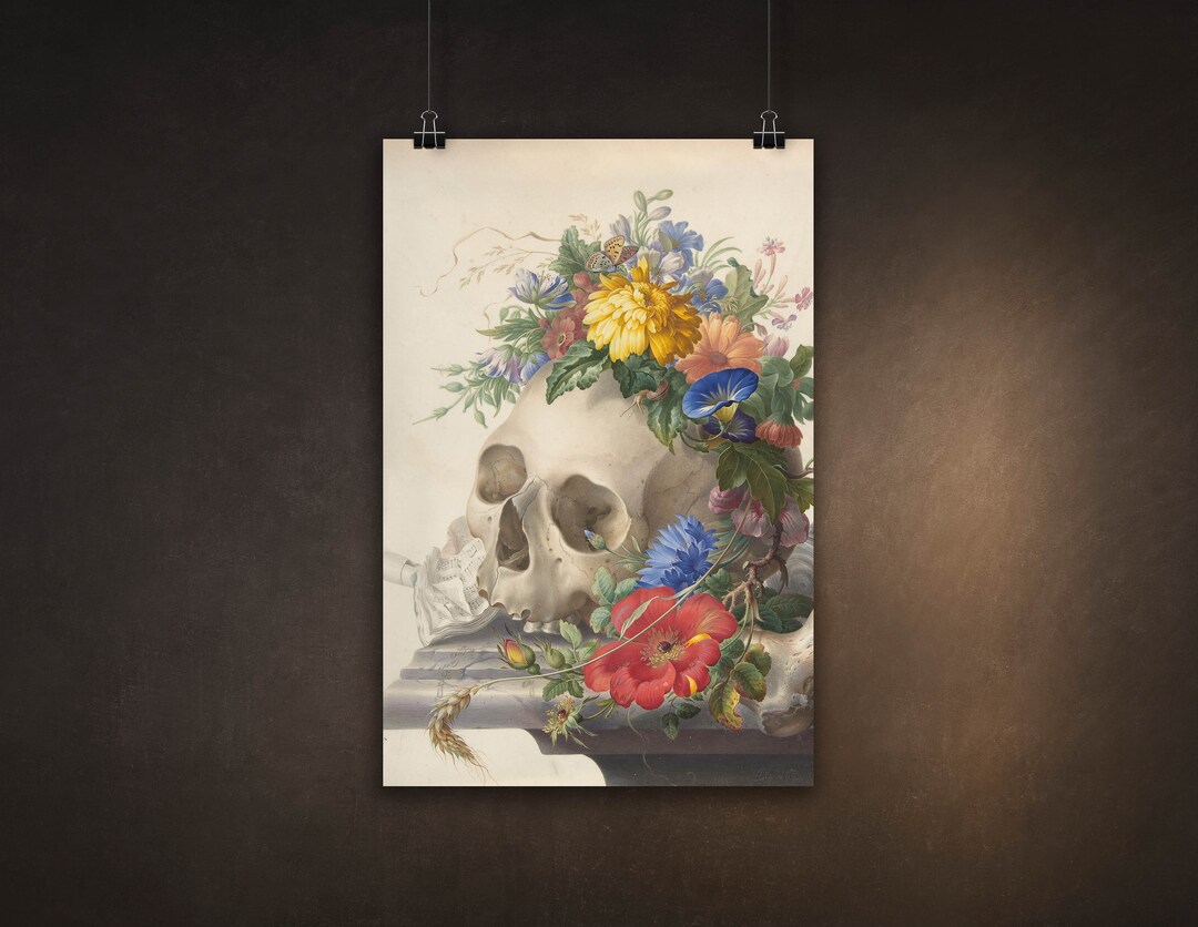 Vanitas Still Life Herman Henstenburgh, Museum-quality Matte Poster ...