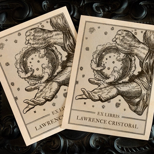 Gummed Bookplates - Etsy