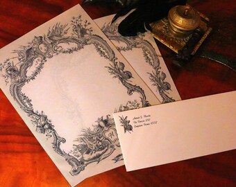 Chatterley, Luxurious Handcrafted Stationery Set for Letter Writing ...