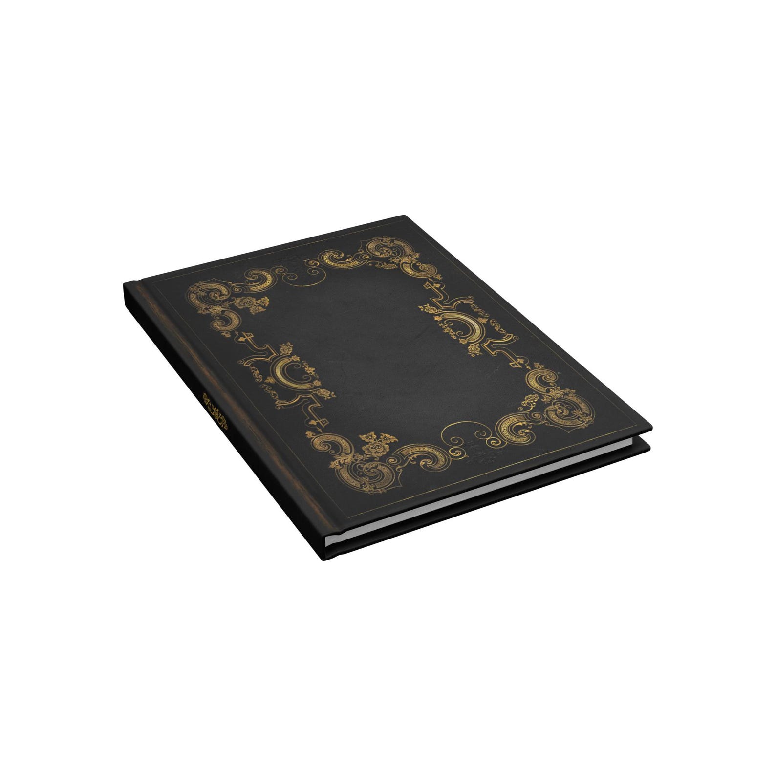 Noir and Arum, Dark Academia Hardcover Lined Journal With 150 ...
