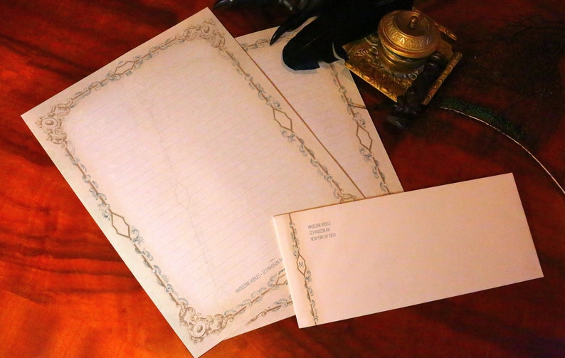 Chatterley, Luxurious Handcrafted Stationery Set for Letter Writing ...