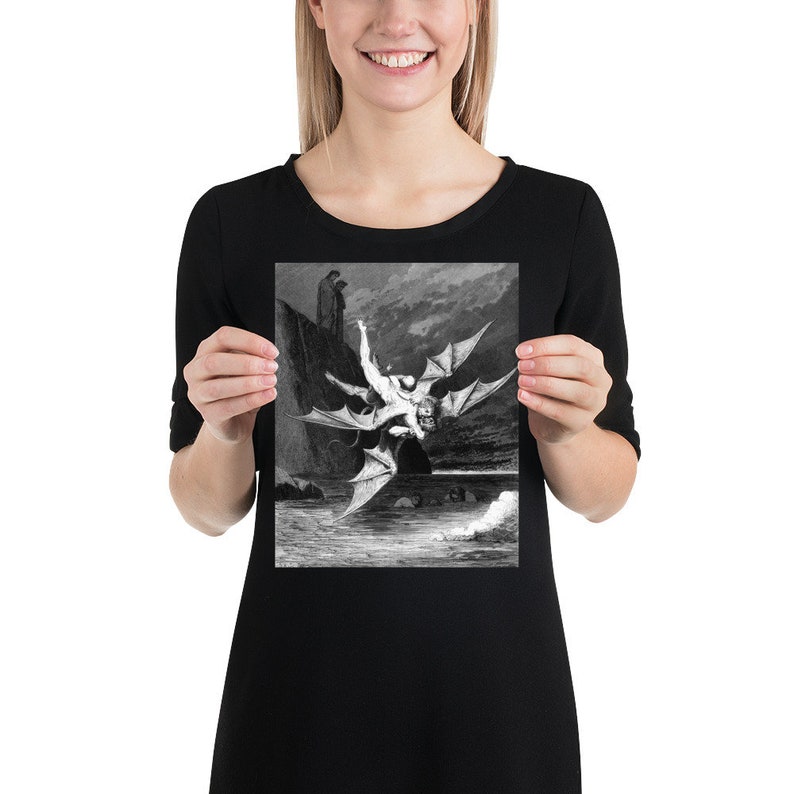 Dante's Inferno, Canto XX, Illustrated by Gustave Dore, Premium Poster ...