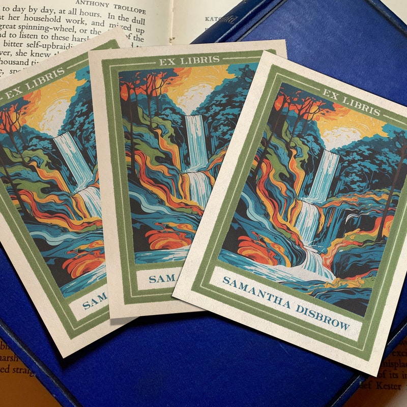 Gummed Bookplates - Etsy