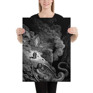 Dante's Inferno, Canto XVII, Illustrated by Gustave Dore, Premium ...