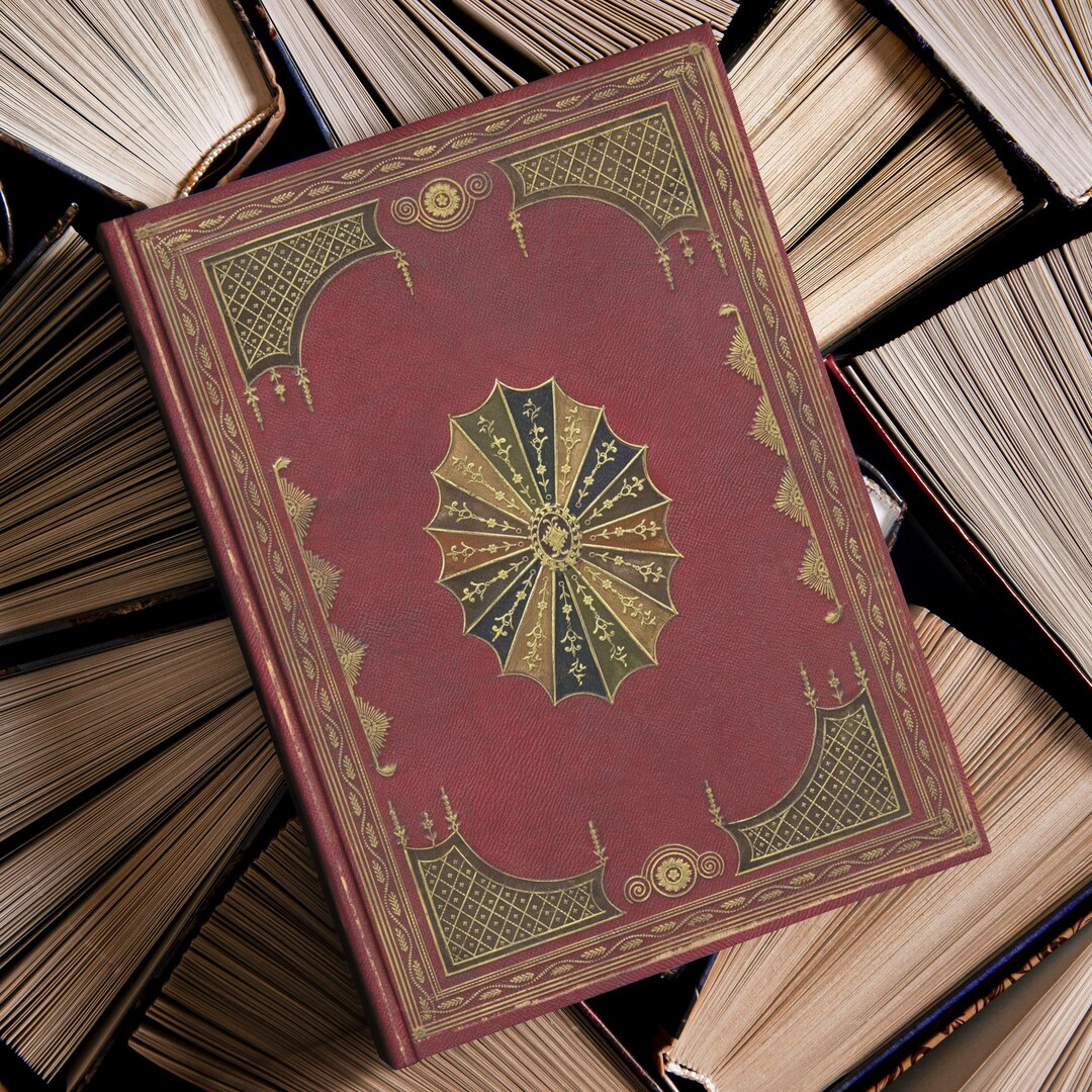 Imperial Scarlet Regency-inspired Printed Hardcover Lined Journal With ...