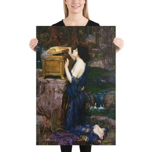 Pandora by John William Waterhouse, Premium Museum Quality Poster ...