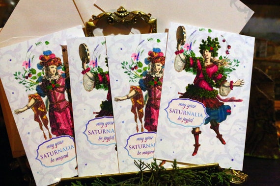 Saturnalia Cards