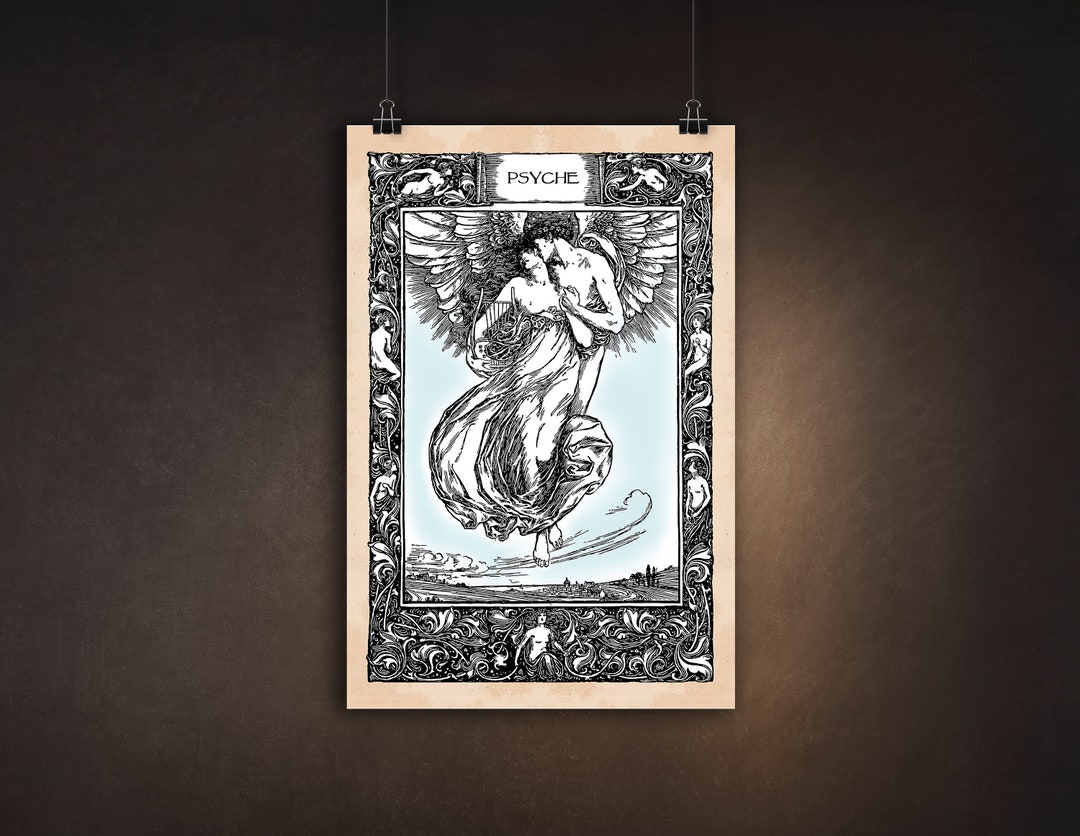 Cupid and Psyche Poster, Professionally Printed on Ethically Sourced ...