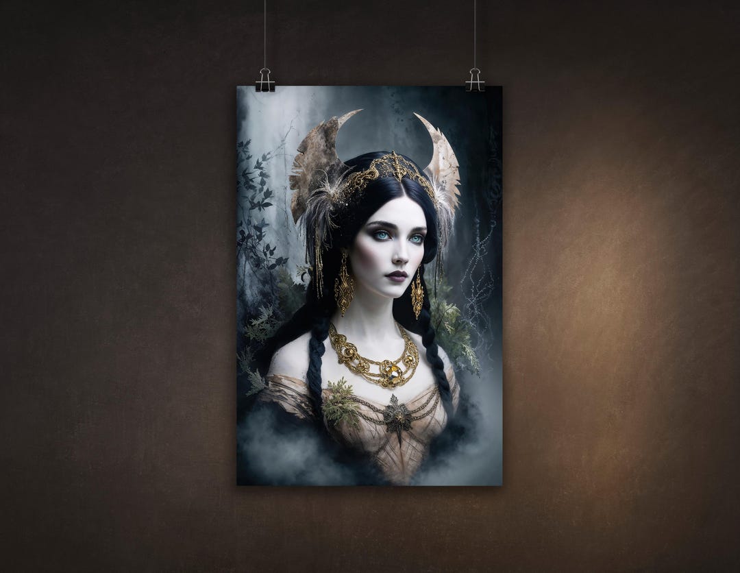 Freyja, Norse Goddess, Museum-quality Matte Poster Print, Available in ...