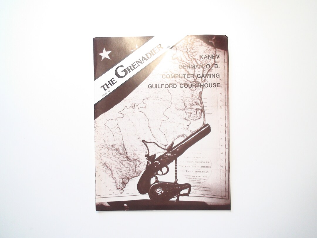 The Grenadier Magazine (GDW), #16, War Gaming, Kanev, Guilford ...