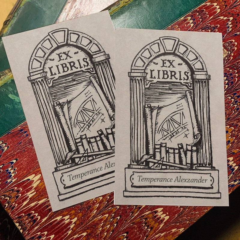 Bookplate - Etsy